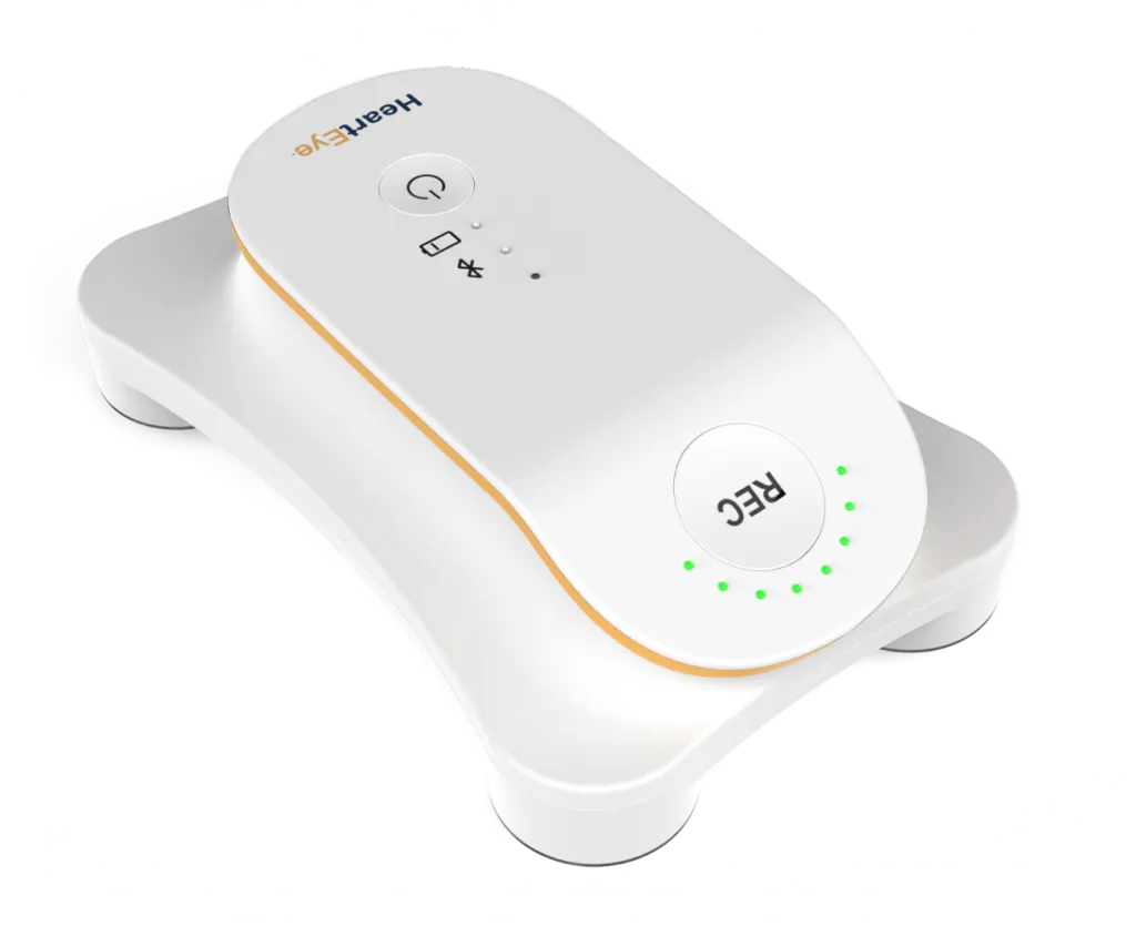 HeartEye Portable ECG Monitor: Mobile Heart Health Tracking